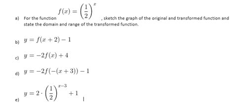 Solved A For The Function F X 21 X Sketch The Graph Of Chegg Com