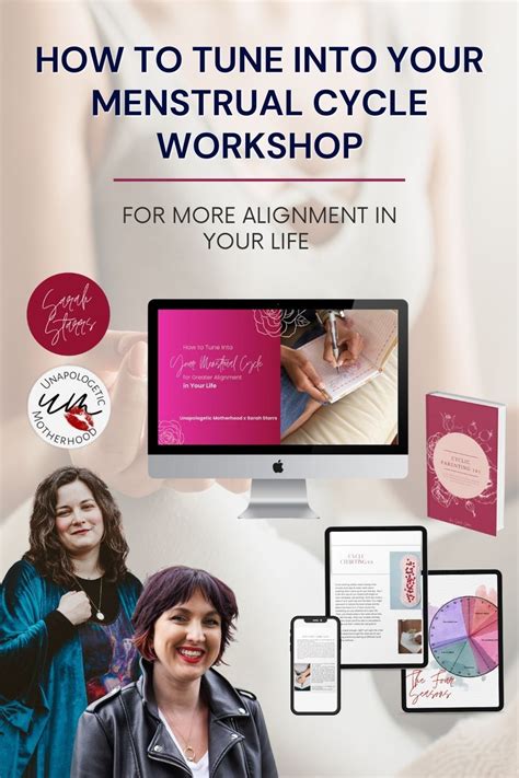 How To Tune Into Your Menstrual Cycle For More Alignment In Your Life Workshop Artofit