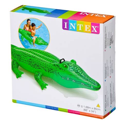 Надувной крокодил Intex для детей, 168х86 см - купить в Баку. Цена ...