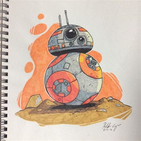 Bb8 Drawing Inspired By Dereklaufman