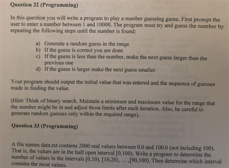 Solved Question Programming In This Question You Will Chegg