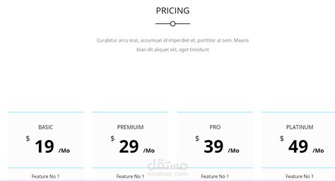 قالب ب Html و Css وقابل للتعديل مستقل