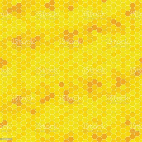 노란 흑백 육각형 벌집 원활한 패턴입니다 꿀 배경 셀 모자이크 기하 도형에 대한 스톡 벡터 아트 및 기타 이미지 기하 도형 꿀 날씨 Istock