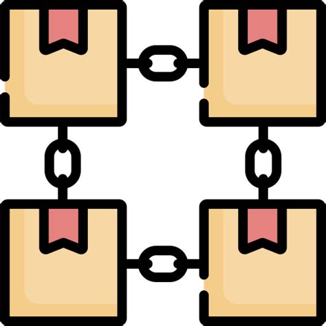 Blockchain Special Lineal Color Icon
