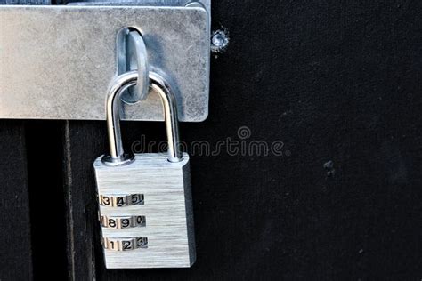 Numerical Code Padlock Stock Image Image Of Padlock