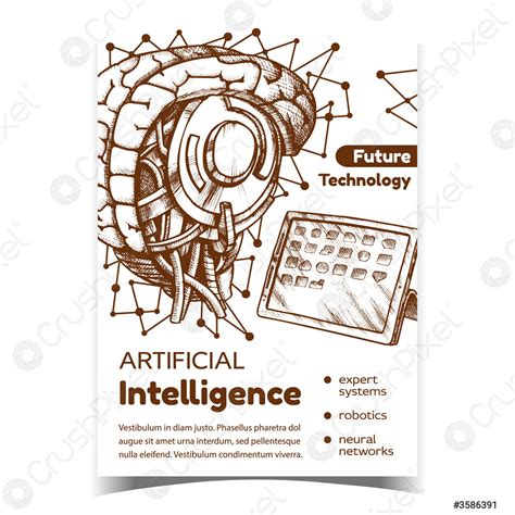 Artificial Intelligence Advertising Poster Vector Stock Vector 3586391 Crushpixel
