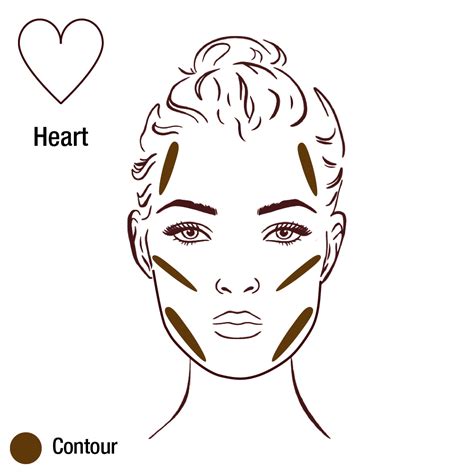 Heart Shaped Face Makeup Saubhaya Makeup
