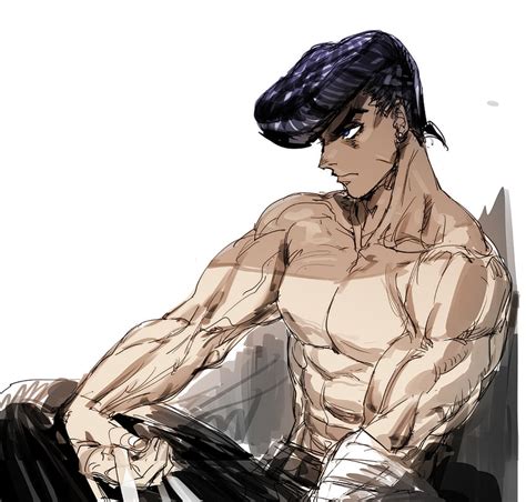 Higashikata Josuke Jojo No Kimyou Na Bouken And More Drawn By Bow Bhp Danbooru
