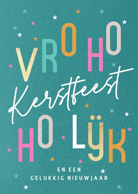 Grappige kerstkaart Vrolijk Kerstfeest | Kaartje2go