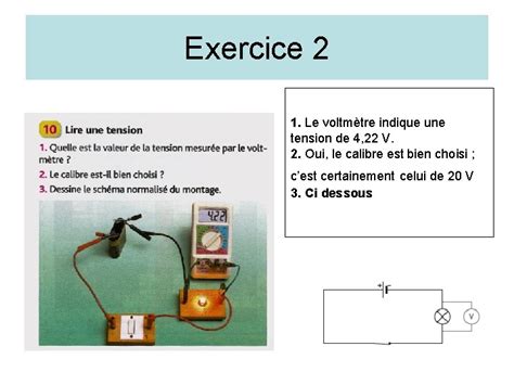 Chap La Tension Notion De Tension