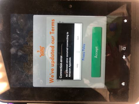 Connection Error An Unknown Error Occurred Connecting To Amazon