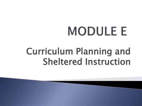 ppt module e powerpoint presentation free download id 8983931