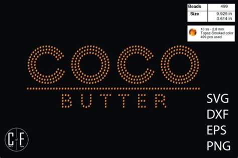 Coco Butter Graphic By Campusoffashion · Creative Fabrica
