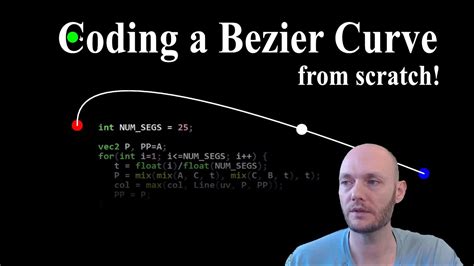 Coding A Bezier Curve From Scratch Youtube