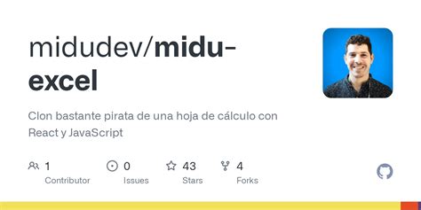 Midu Excelindexhtml At Main · Midudevmidu Excel · Github