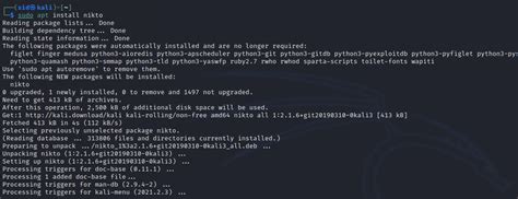 how to scan vulnerabilities using nikto in kali linux linuxfordevices