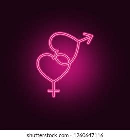 Neon Sex Symbol Images Stock Photos Vectors Shutterstock