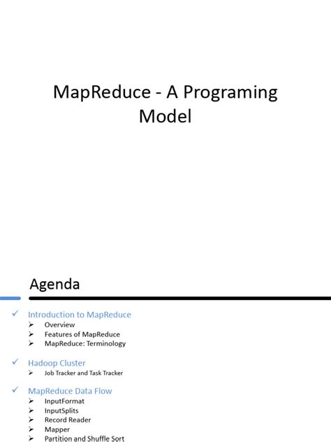 mapreduce architecture pdf map reduce apache hadoop