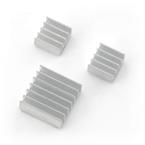 Buy Set Of Heat Sinks For Raspberry Pi With Botland Robotic Shop