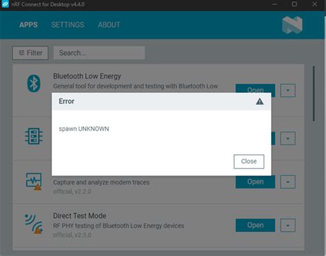 Spawn Unknown Error Nordic Qanda Nordic Devzone Nordic Devzone