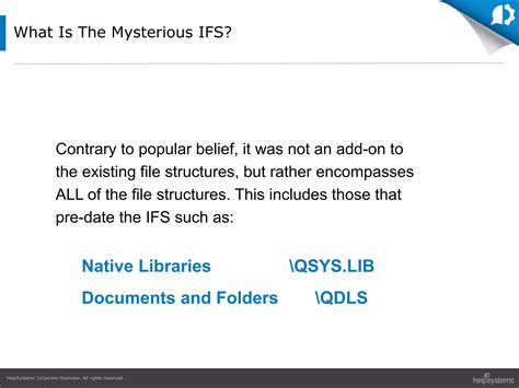 Getting Started With Ibm I Security Integrated File System Ifs Pdf