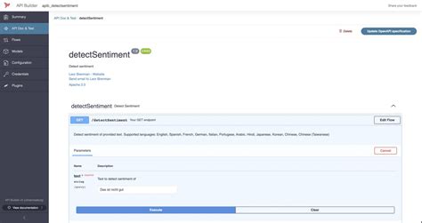 An Api First Sentiment Analysis Api Using Api Builder