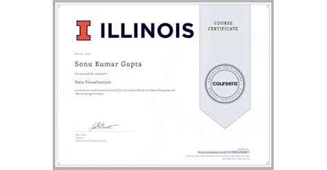 Sonu Kumar Gupta On Linkedin Completion Certificate For Data