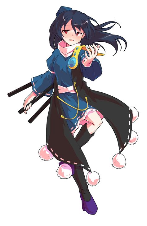 Safebooru 1girl Alphes Style Armor Bangs Black Legwear Blue Hair