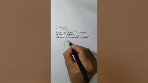 Electricity Class 10th Science Cbse Voltmeter Youtube