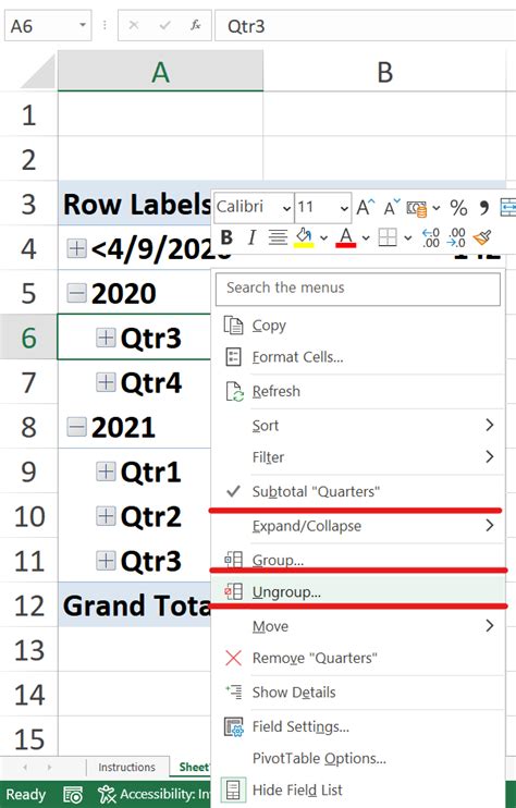 จัดกลุ่ม Pivottable Def Excel