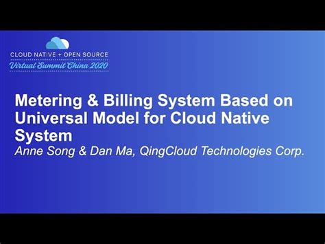 Conference Talks Talk Metering And Billing System Based On Universal