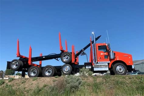 Short Log Trailers For Sale Small Forestry By Alpine Trailer