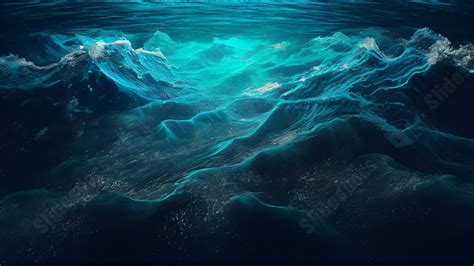 Best Wave Shading Powerpoint Background For Presentation