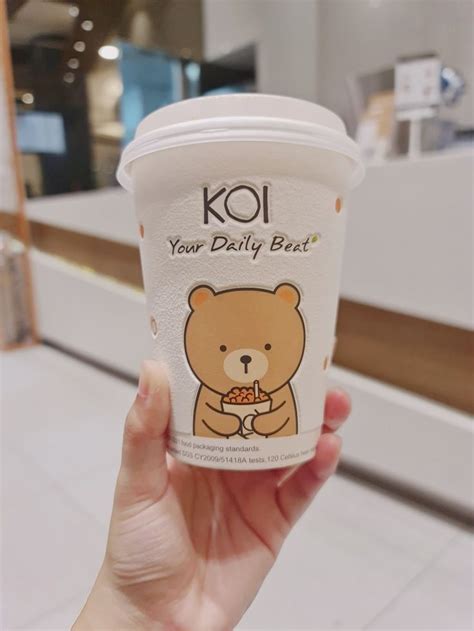 Always My Favorite Drink Koi The 🐻🤍🧋 Koi Bear Cup Favorite Drinks