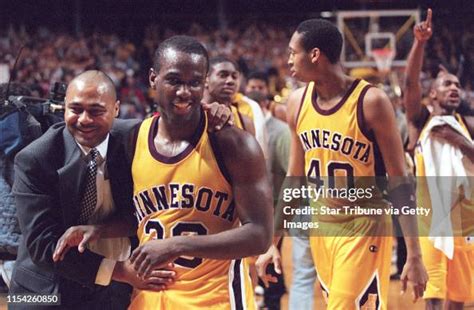 Minnesota Gopher Assistant Head Coach Bobby Jone And Eric Harris News Photo Getty Images