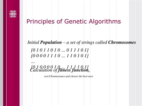 Ppt Principles Of Genetic Algorithms Powerpoint Presentation Free