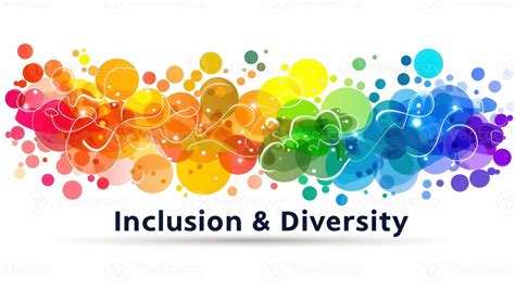 Diversity Equity And Inclusion Concept Deib Colorful Bubbles