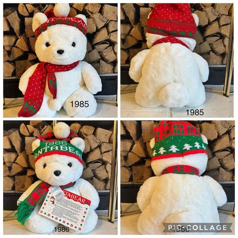 Dayton Hudson Santa Bear Complete Collection 32 Piece Etsy