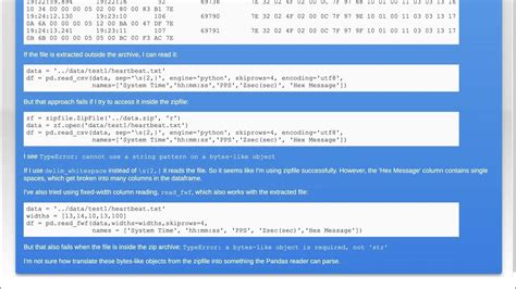 Reading Fixed Width Text File From Zipfiles Into Pandas Dataframe Youtube