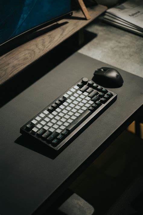 Pc 설정 Pc 액세서리 검은 색 키보드 검정과 회색 게임 설정 게임 액세서리 게임용 키보드 기계식 스위치 기계식