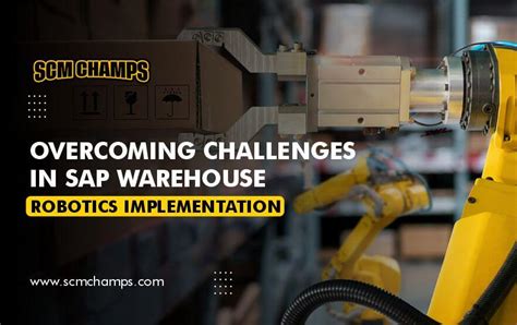 Overcoming Challenges In SAP Warehouse Robotics Implementation