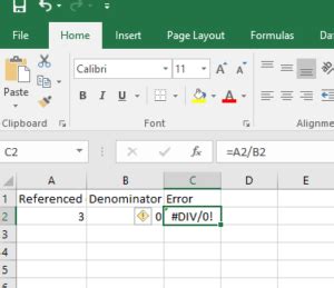 Error Messages In Excel And What Do They Mean