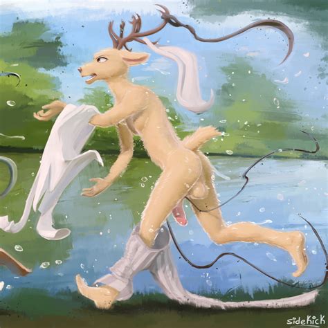 Rule Fingers Anthro Antlers Ass Backsack Balls Beastars Black Nose Bottomwear