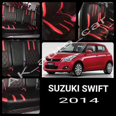 หุ้มเบาะหนังเข้ารูปตรงรุ่น Suzuki Swift 2014 Shopee Thailand