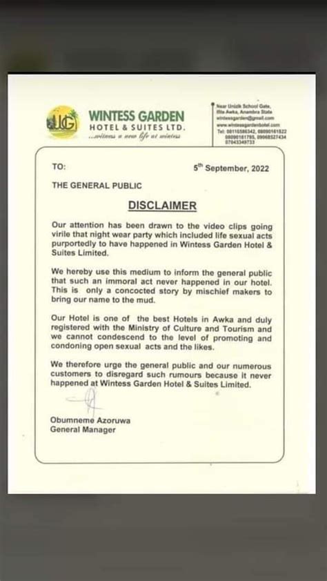 Contradictory Reactions Trail Alleged Leaked Sex Video Of Unizik