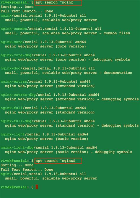 Apt Command Examples For Ubuntudebian Linux Nixcraft