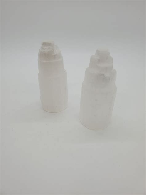 Small Selenite Tower Kelowna Rocks And Gems