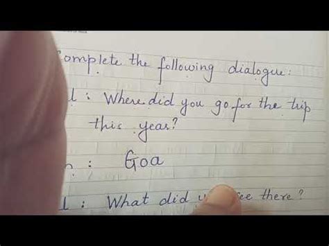 Dialouge Writing Part YouTube