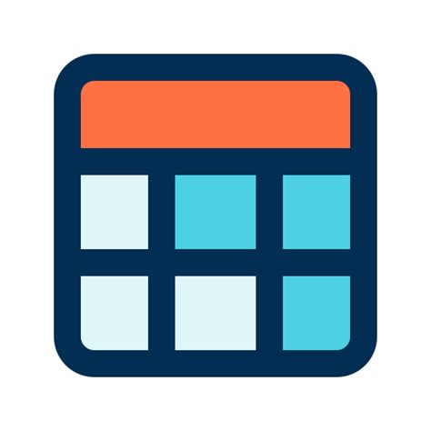 Table Icons