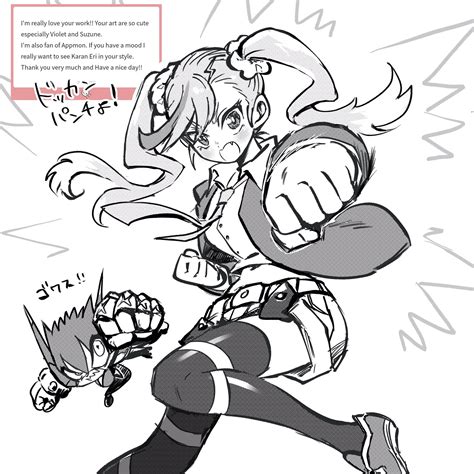 Dokamon Karan Eri Digimon Digimon Universe Appli Monsters Highres Tagme Appmon Image